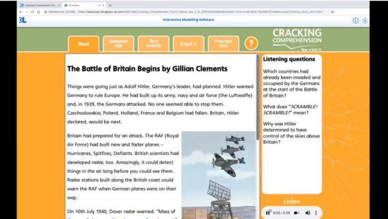 Cracking Comprehension Online – BESA LendED