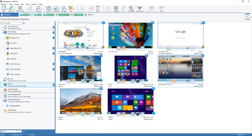 NetSupport Manager - Remote Control - BESA LendED