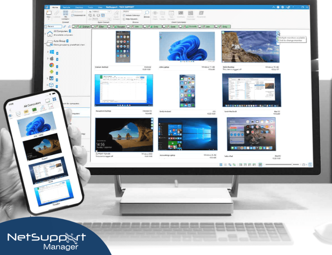 NetSupport Manager - Remote Control - BESA LendED