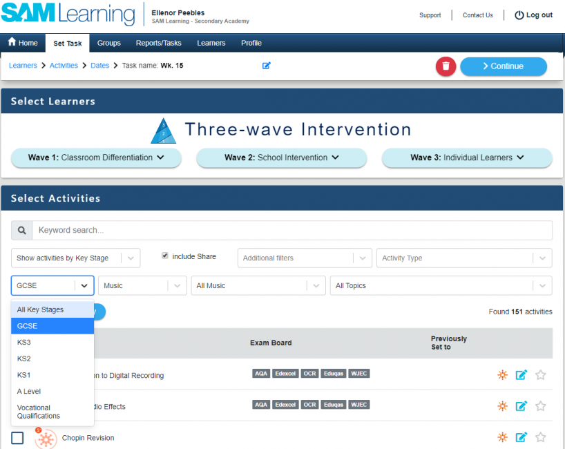 Virtual Schooling by SAM Learning - BESA LendED