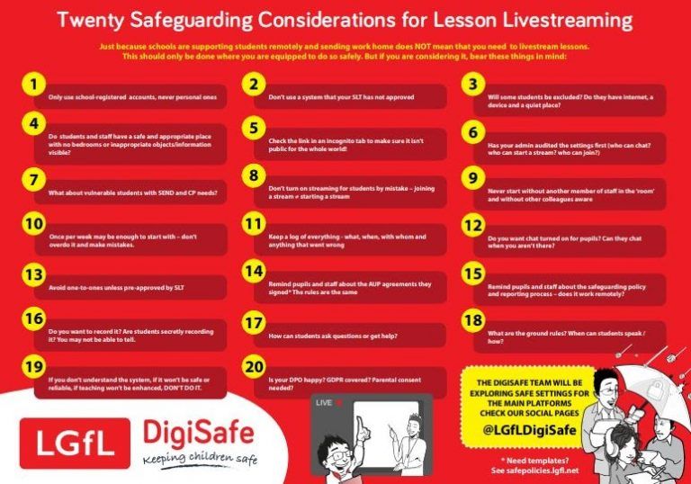 Access DigiSafe – Keeping Children Safe during Covid – BESA LendED