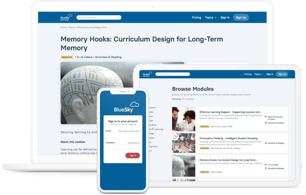 BlueSky Learning - BESA LendED